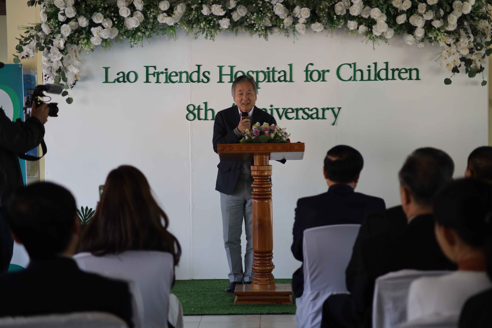 ラオ・フレンズ小児病院開院8周年記念式典開催 | 活動レポート |フレンズ・ウィズアウト・ア・ボーダーJAPAN
